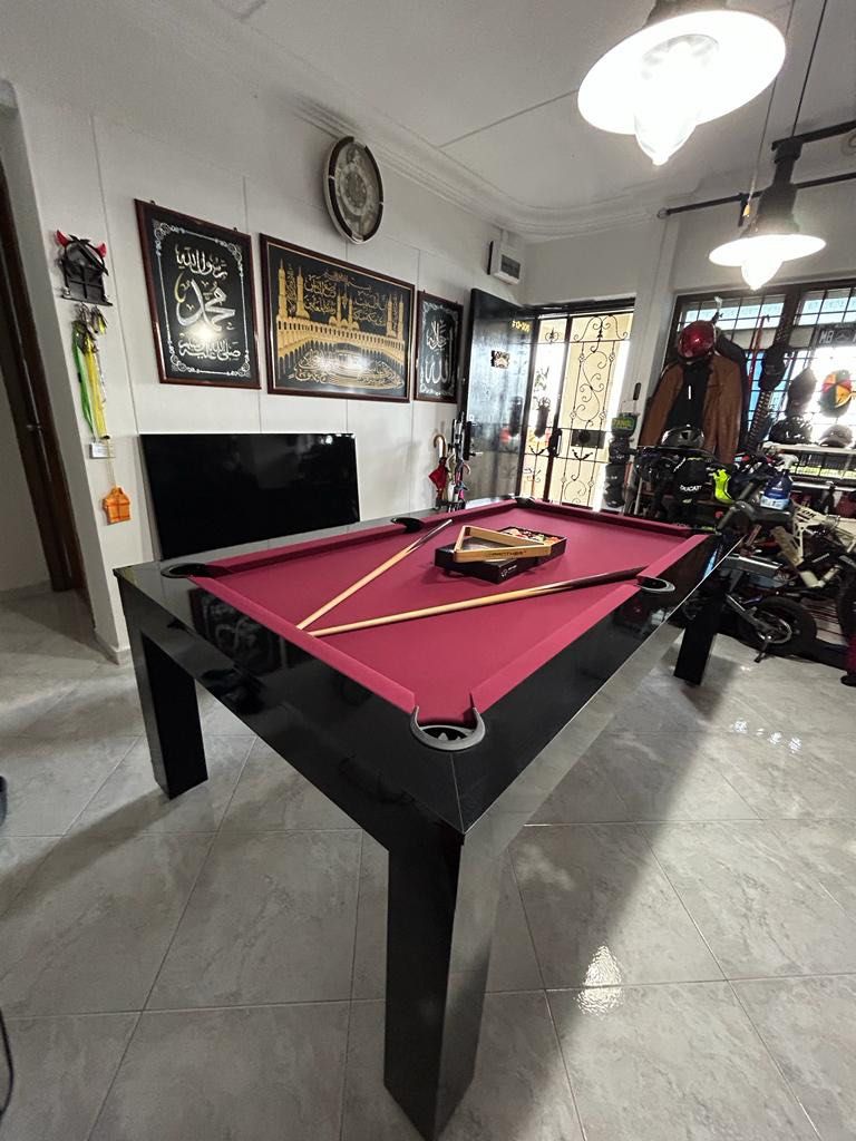 Pool Table come dinner table, Furniture & Home Living, Furniture, Other ...