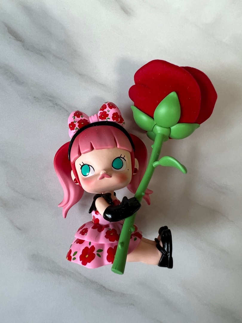 Pop Mart Molly Red Rose Fiery Heart, Hobbies & Toys, Toys & Games on ...