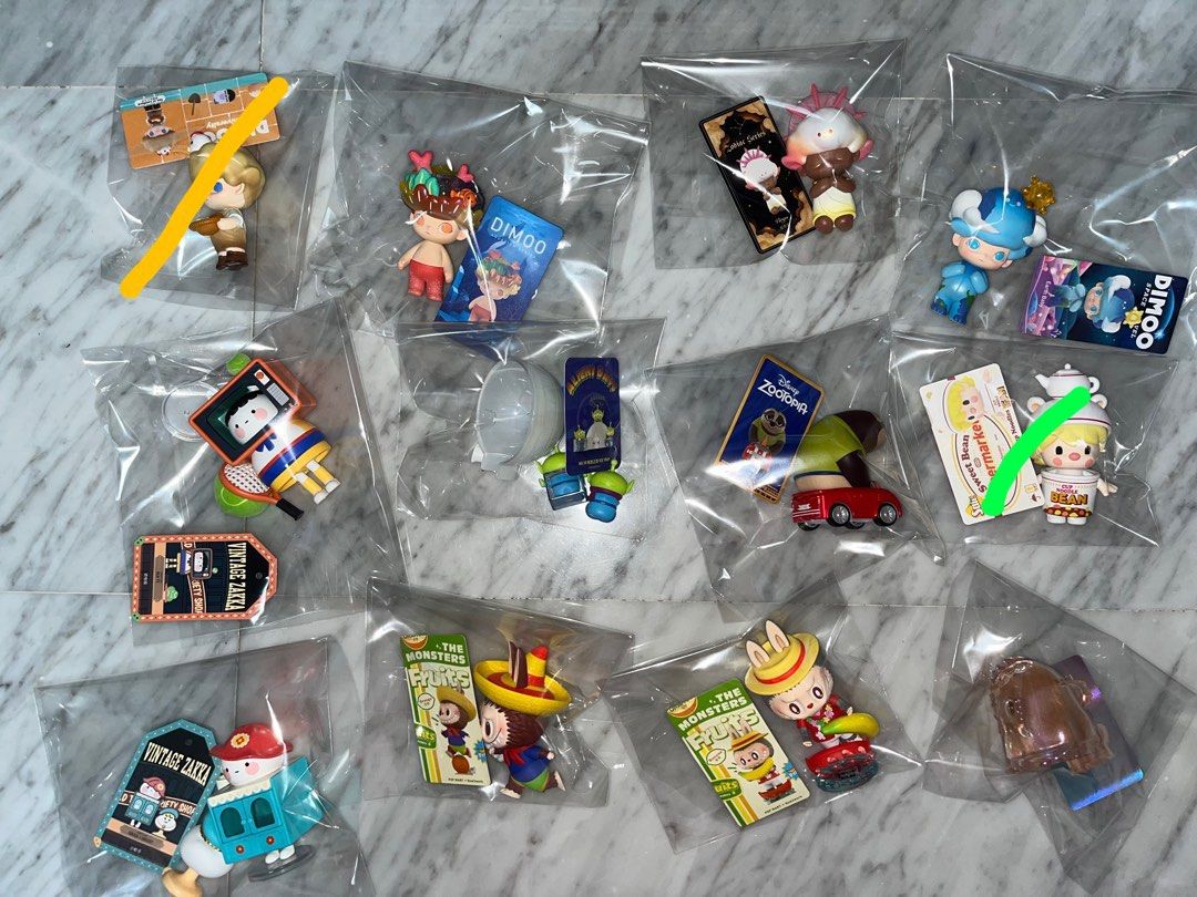 popmart blind boxes, Hobbies & Toys, Toys & Games on Carousell