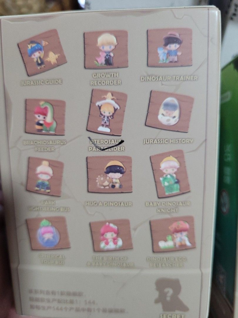 Popmart Dimoo Jurassic World, Hobbies & Toys, Toys & Games on Carousell