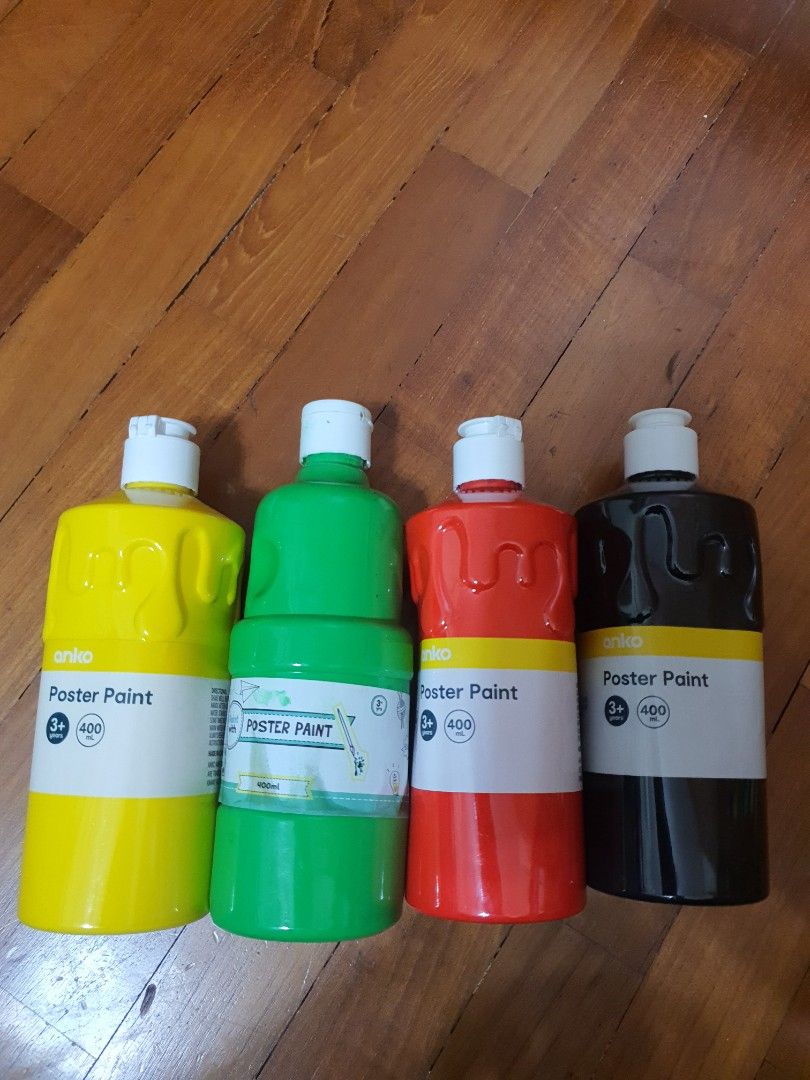 Brand new Poster paints for children, Hobbies & Toys, Stationery ...