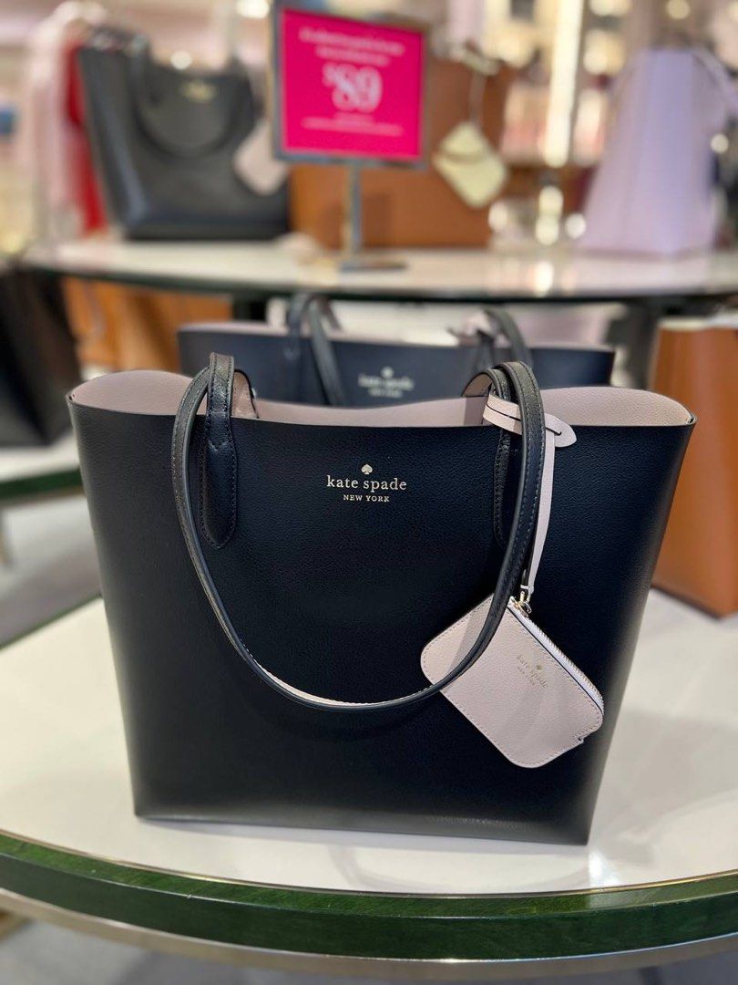 (PREORDER) KATE SPADE AVA REVERSIBLE TOTE, Women's Fashion, Bags ...
