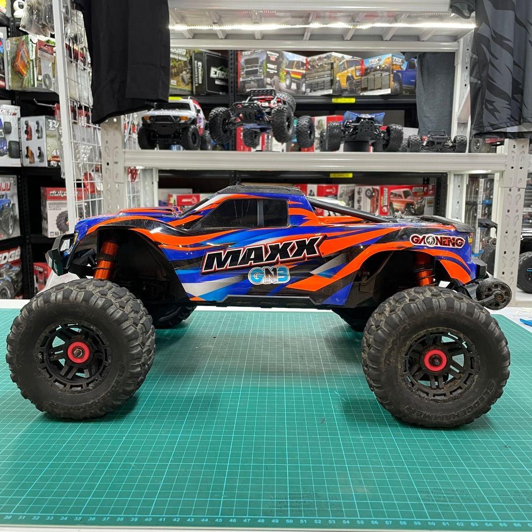 [Pre-Owned][Upgraded 6S] Traxxas Maxx V2 w Hobbywing 6S 150A ...