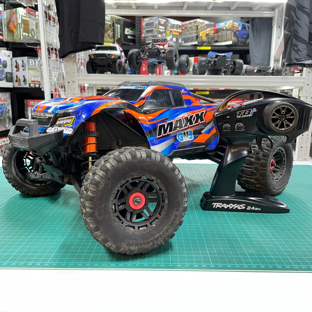 [Pre-Owned][Upgraded 6S] Traxxas Maxx V2 w Hobbywing 6S 150A ...