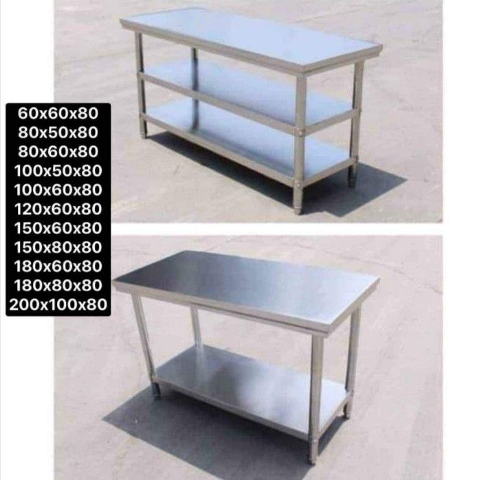 Preparation TABLE (2&3 LAYER/MANY DIFFERENT KINDS OF SIZES (BRAND NEW ...