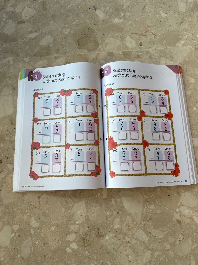 Pre-Primary One Math Book 4, Hobbies & Toys, Books & Magazines ...
