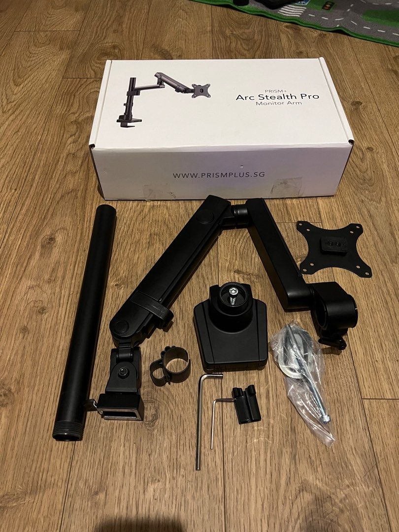 Prism+ Arc Stealth Pro Monitor Arm, Computers & Tech, Parts ...
