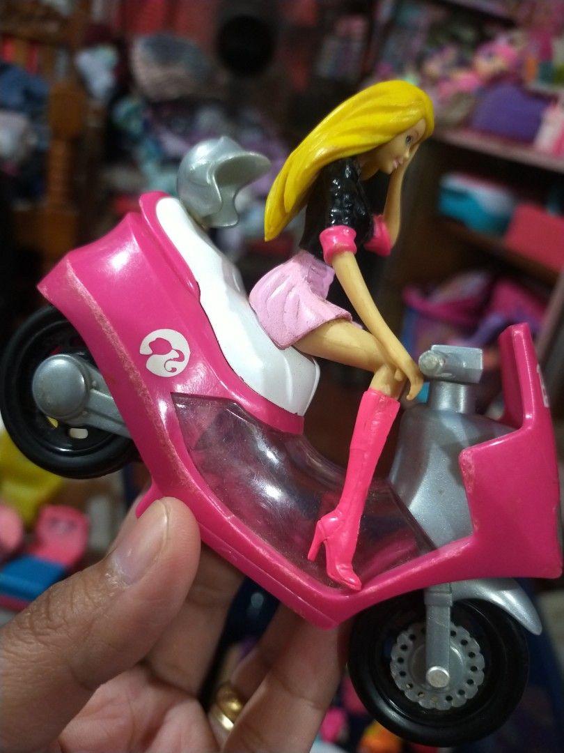 Pull up motor Barbie authentic, Hobbies & Toys, Toys & Games on Carousell