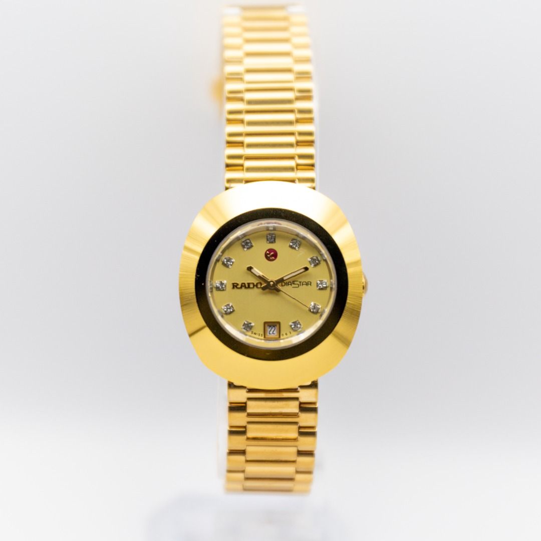 RADO The Original Diastar Champagne Dial Ladies Automatic Watch ...