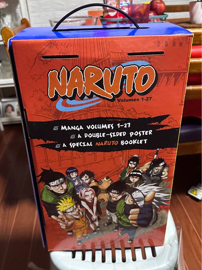 RARE Naruto Manga Box set 1 (Vol. 1 - 27), Hobbies & Toys, Books ...