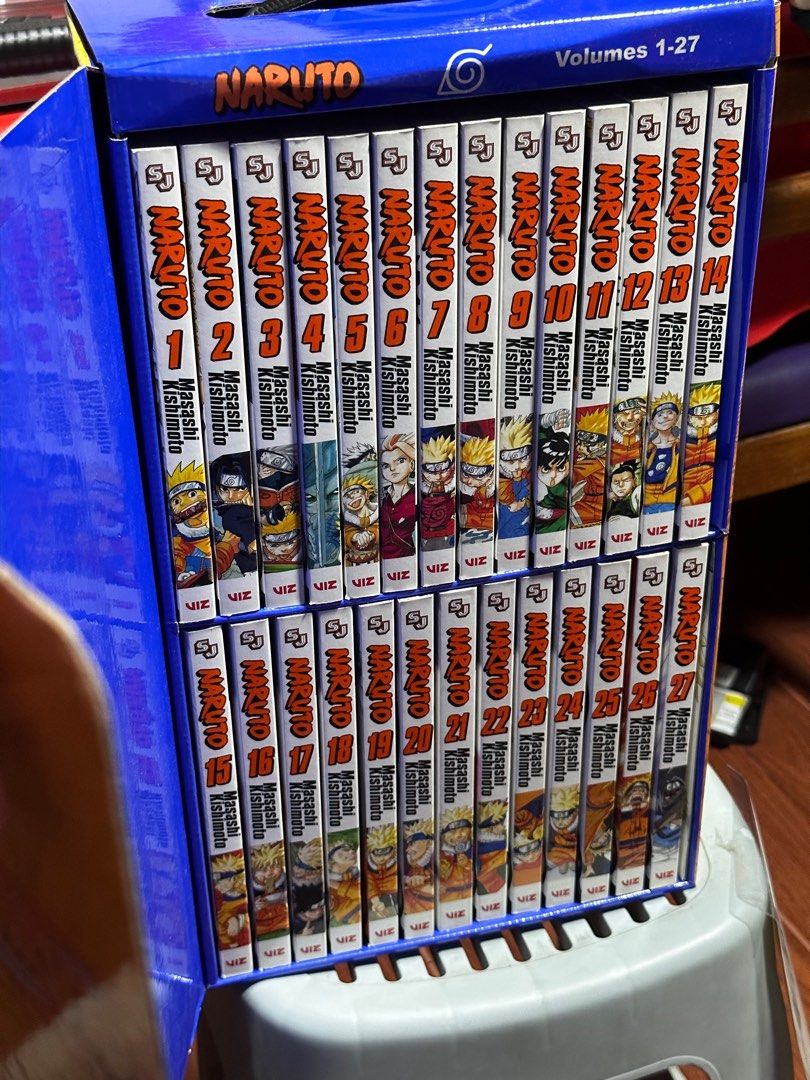 RARE Naruto Manga Box set 1 (Vol. 1 - 27), Hobbies & Toys, Books ...