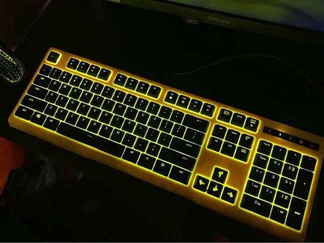 Razer Pokemon Keyboard Computers And Tech Parts And Accessories Computer Keyboard On Carousell