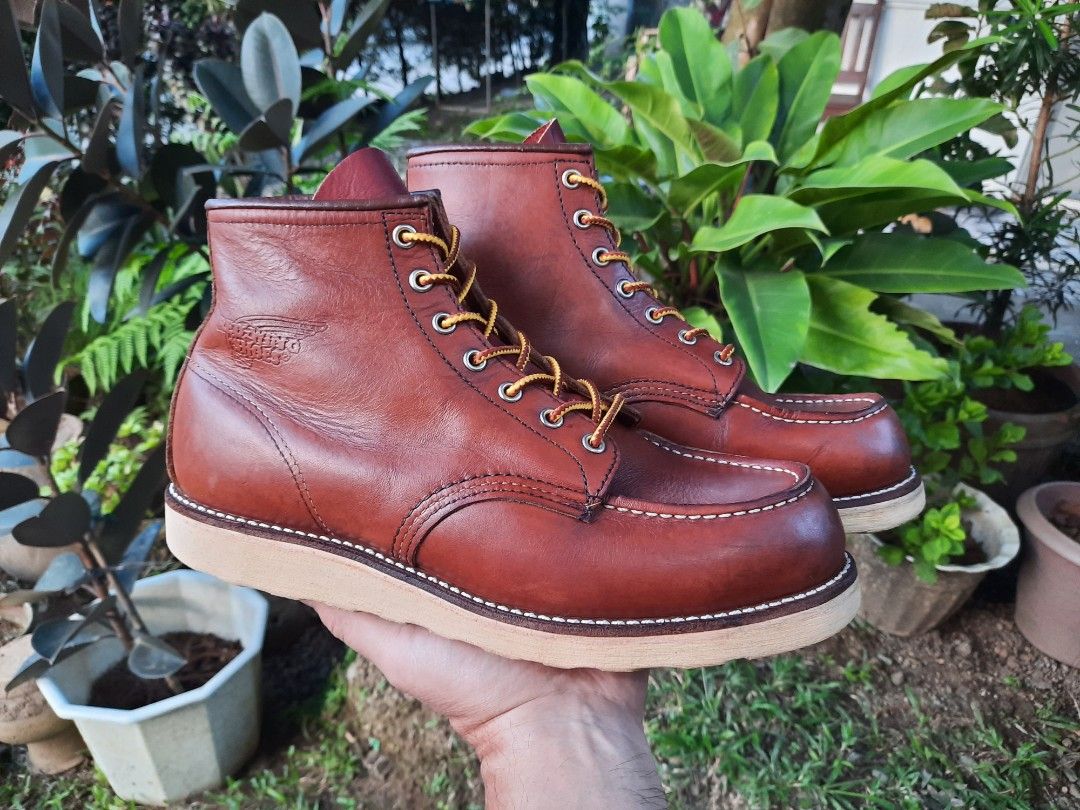 Red Wing 8875 Moc Toe Redwing, Men's Fashion, Footwear, Boots on Carousell