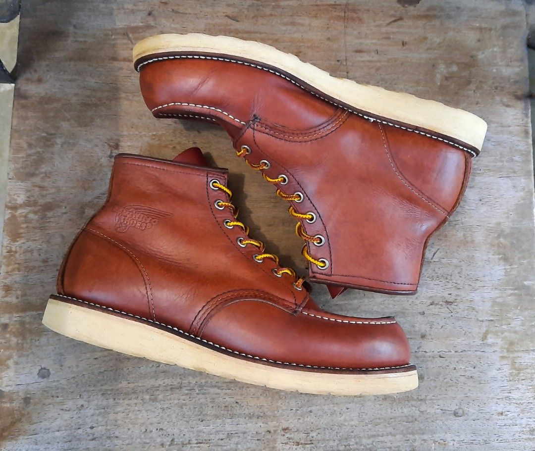 Red Wing 8875 Moc Toe Redwing, Men's Fashion, Footwear, Boots on Carousell