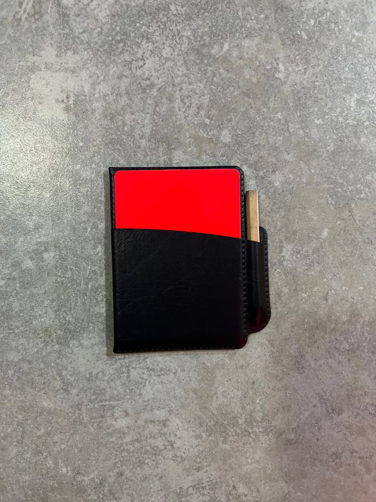 Referee Folder (Red and Yellow Card), Sports Equipment, Other Sports ...