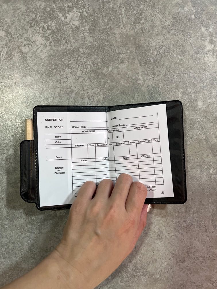 Referee Folder (Red and Yellow Card), Sports Equipment, Other Sports ...