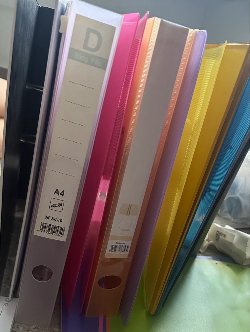 Ring files and dividers, Everything Else on Carousell