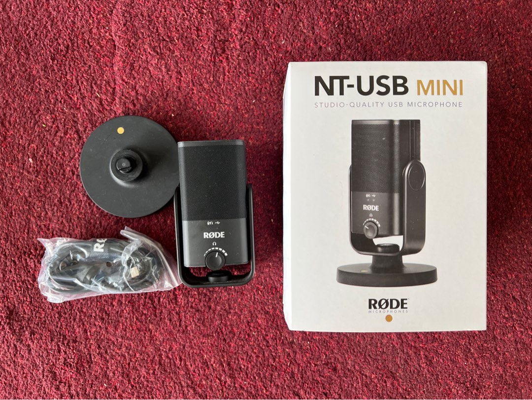 Rode NT-USB Mini (Studio Quality USB microphone), Audio, Microphones on ...