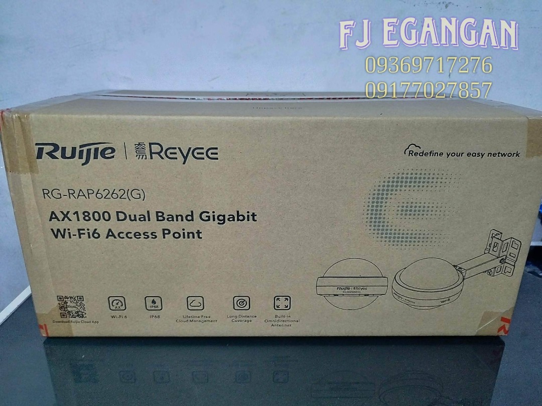 Ruijie RG-RAP6262(G) Wi-Fi 6 AX1800 Outdoor Omni-directional Access ...