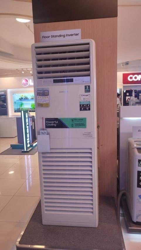 SAMSUNG FLOOR MOUNTED INVERTER AIRCON, TV & Home Appliances, Air ...