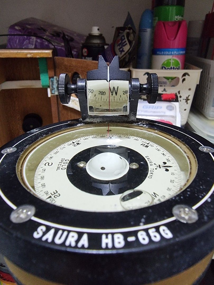 Saura HB-65G II Hand Bearing Marine Compass, Sports Equipment, Hiking ...