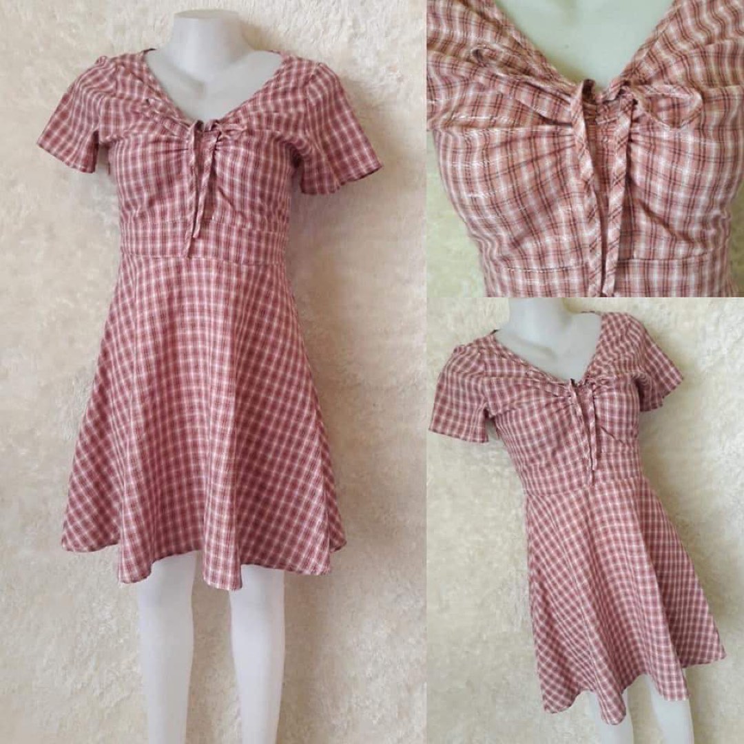 Scrunched dress, Women's Fashion, Dresses & Sets, Dresses on Carousell