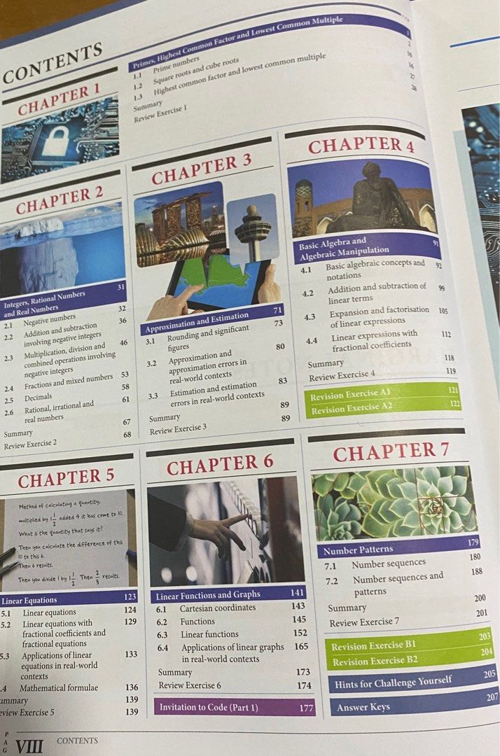 Sec 1 Math Textbook A and B, Hobbies & Toys, Books & Magazines, Assessment Books on Carousell