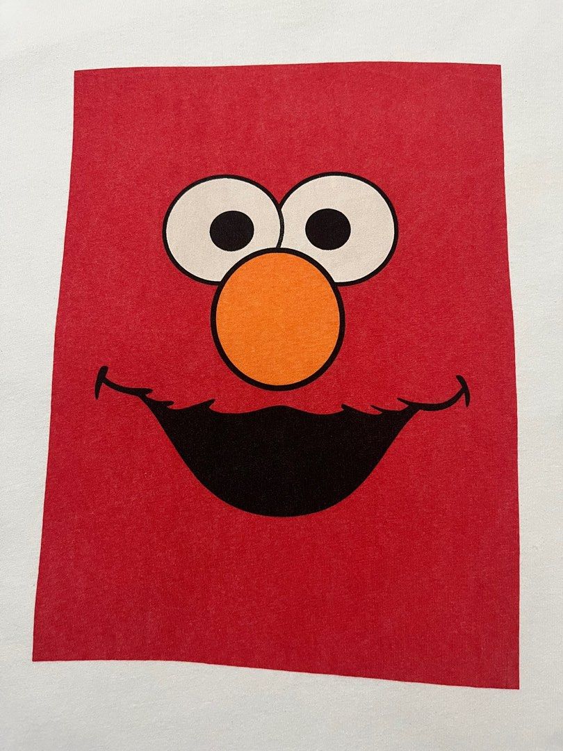 Sesame Street x Elmo Solo / Portrait Tee, Men's Fashion, Tops & Sets ...