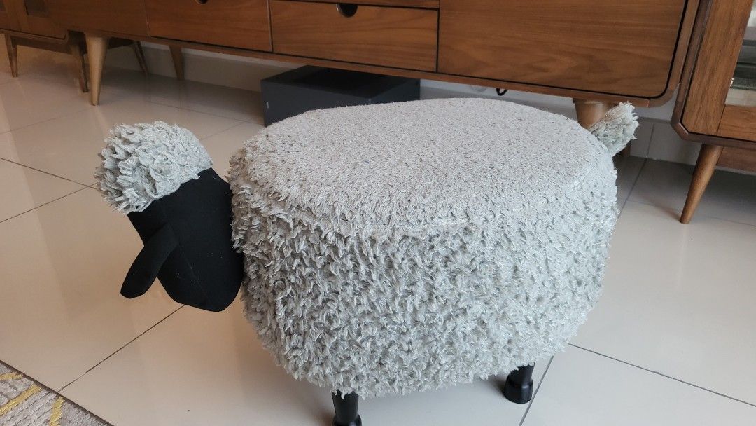 Shaun the sheep ottoman, Furniture & Home Living, Furniture, Other Home ...