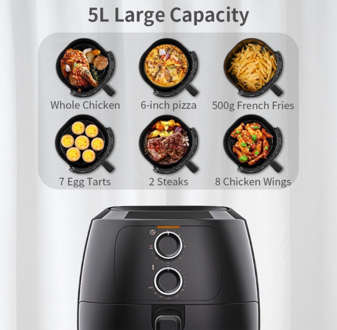 Simplus air fryer, TV & Home Appliances, Kitchen Appliances, Fryers on ...