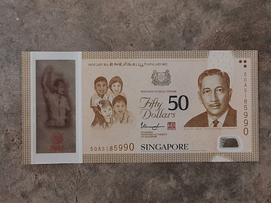 Singapore Commemorative Note SGD50, Hobbies & Toys, Collectibles & Memorabilia, Currency on ...
