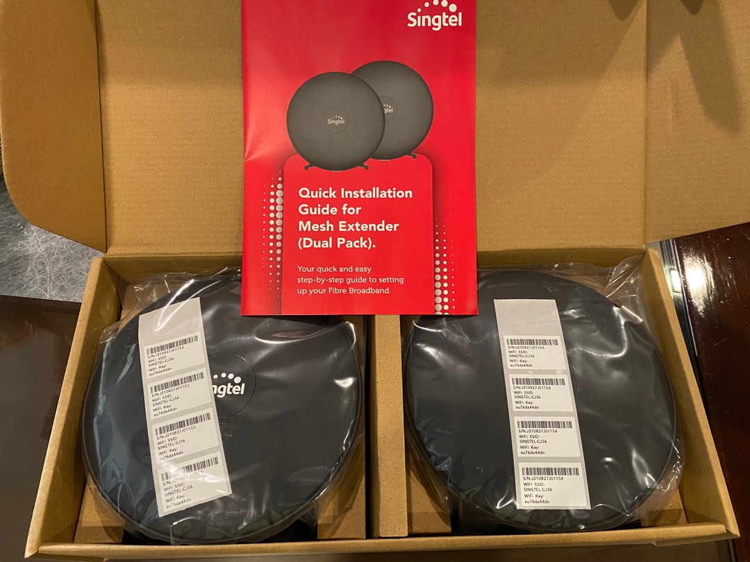 Singtel Mesh Extender, Computers & Tech, Parts & Accessories ...