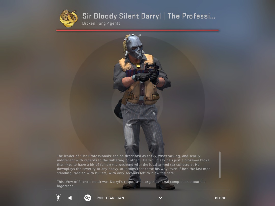 Sir Bloody Silent Darryl | The Professionals, Video Gaming, Gaming ...