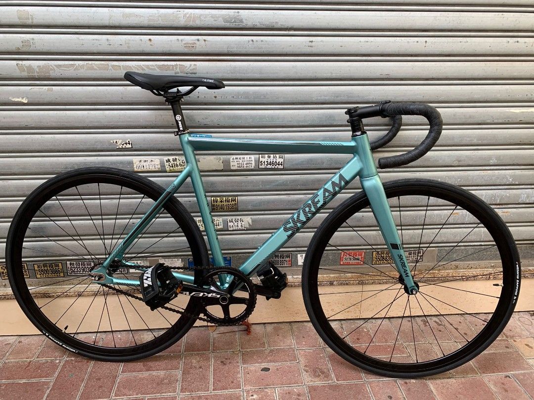SKREAM Anodiz Complete Fixed Gear Bike, 運動產品, 單車及配件, 單車 - Carousell