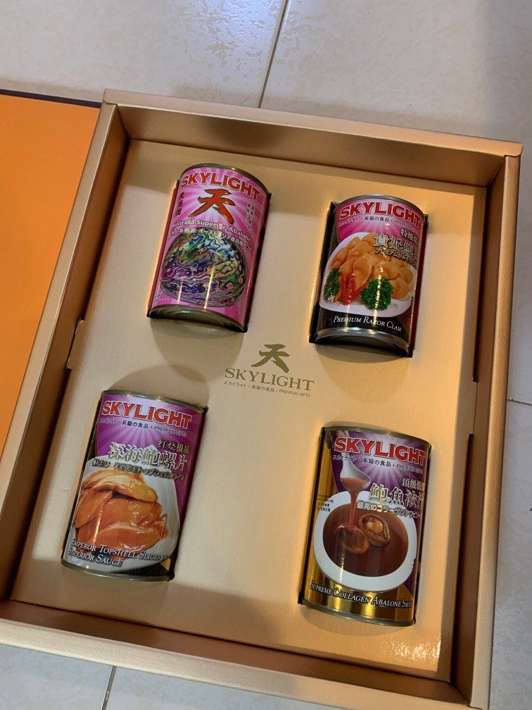 Skylight Abalone Gift Set, Food & Drinks, Gift Baskets & Hampers on ...