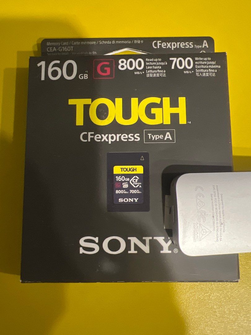 Sony A1 with Sony CFexpress 160Gb Type A with card reader , Photography ...