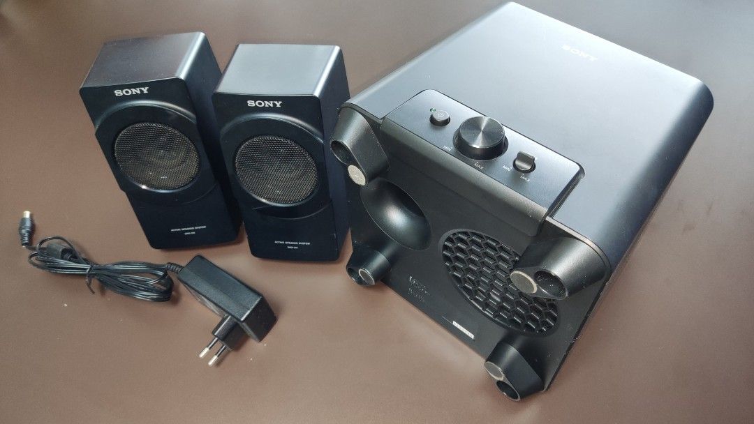 Sony Active Speaker System SRS-D4, Audio, Soundbars, Speakers ...