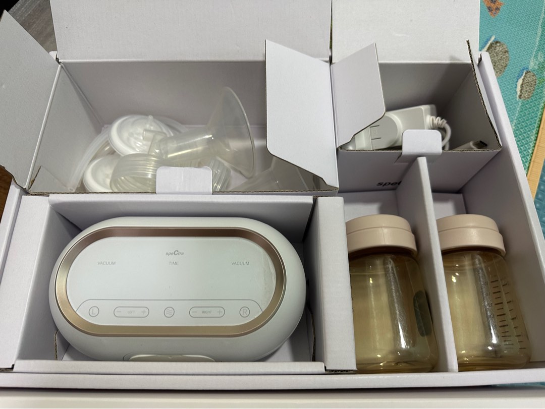 Spectra Dual Compact double breast pump, Babies & Kids, Nursing ...