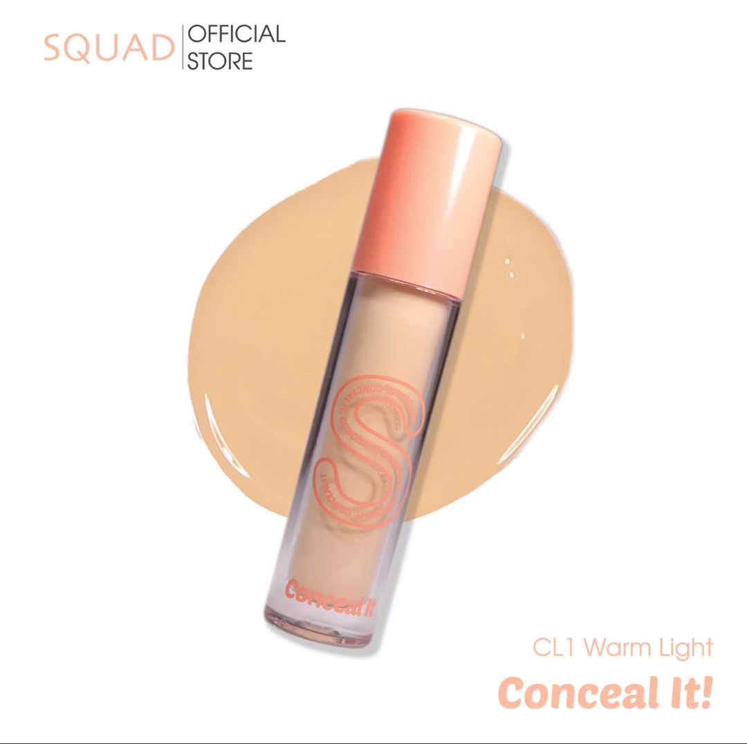 Squad Cosmetics Concealer in CL1, Beauty & Personal Care, Face, Makeup ...