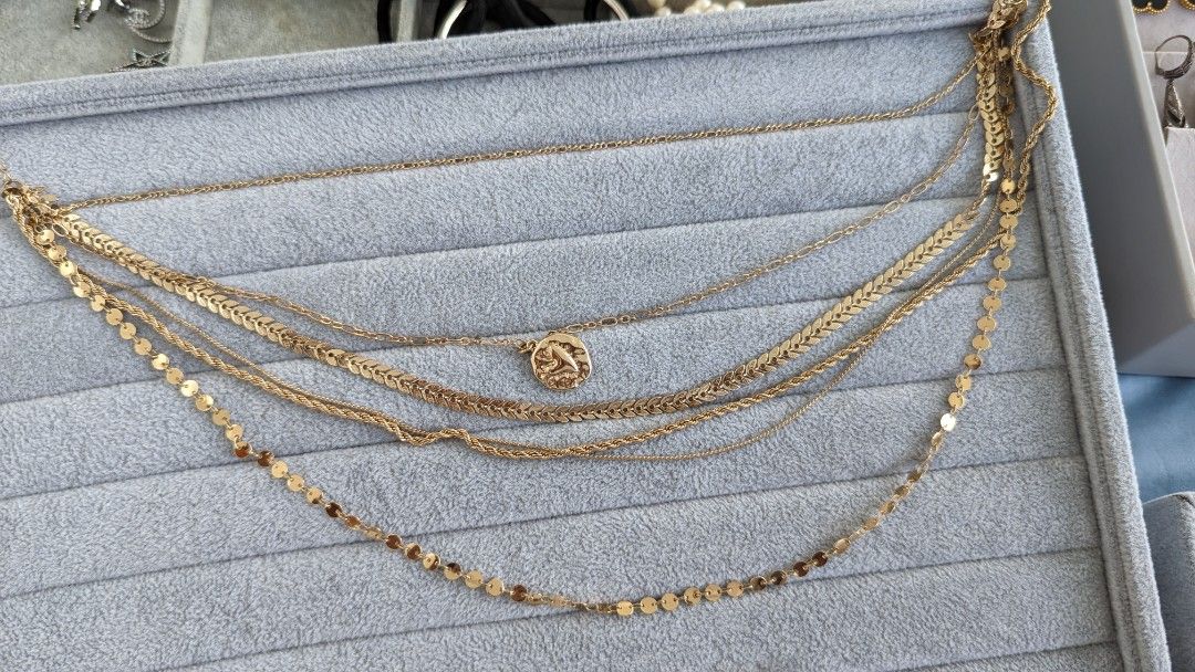 Stack Necklace, Women's Fashion, Jewelry & Organisers, Necklaces on ...