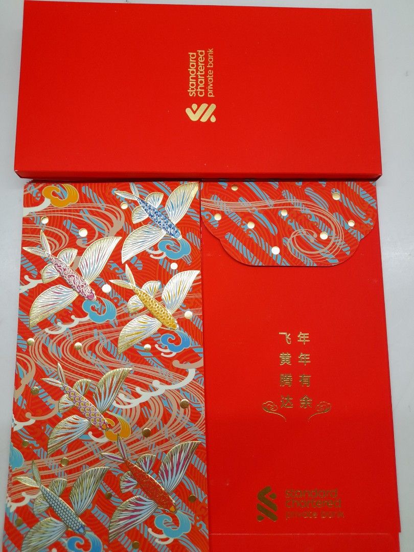 Standard Chartered 2023 Red Packets, Everything Else on Carousell