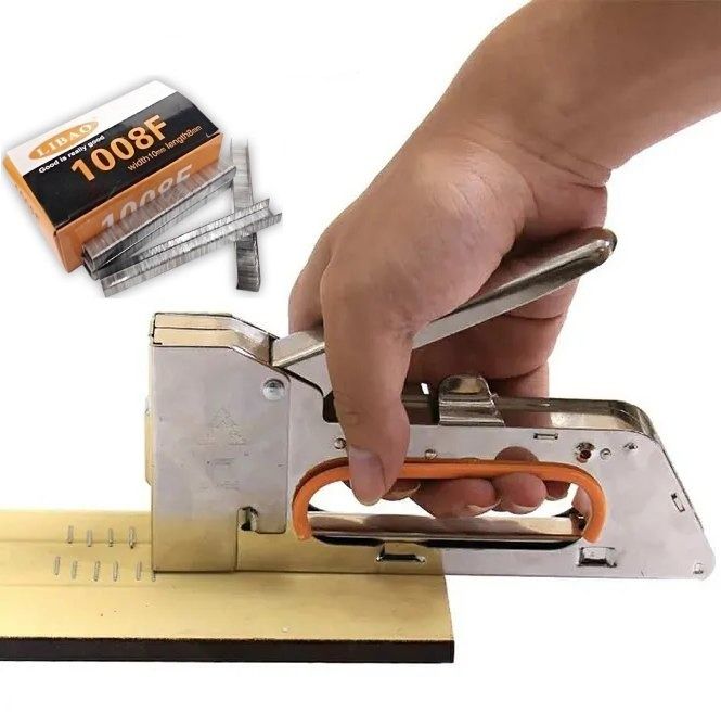 Staple Gun Tacker & Staple Nail Heavy Duty, Furniture & Home Living ...