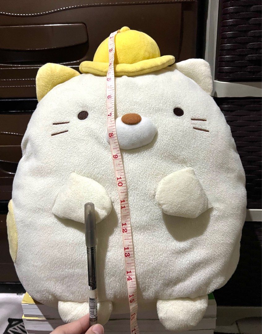 Sumikko Gurashi Neko Cat Jumbo Bulky Stuff Toy Plush Plushie, Hobbies ...