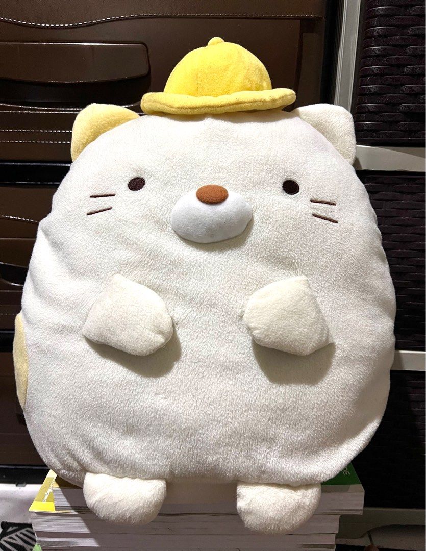 Sumikko Gurashi Neko Cat Jumbo Bulky Stuff Toy Plush Plushie, Hobbies ...