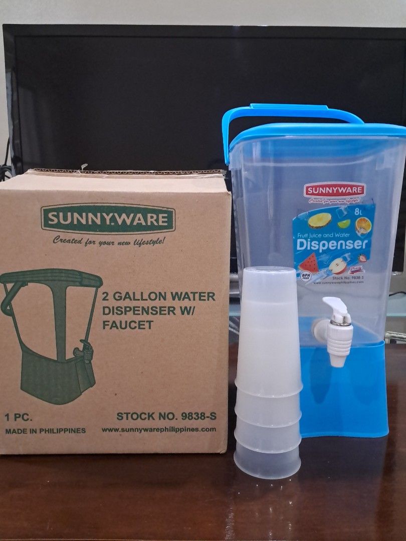 Sunnyware juice and water dispenser, Furniture & Home Living ...