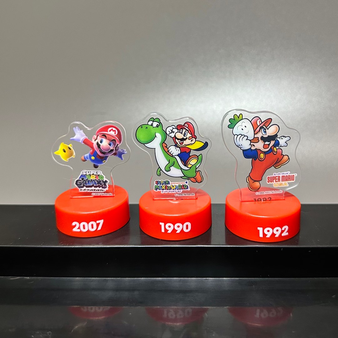 Super Mario Bros 35th Anniversary Mini Acrylic Stand 5cm - Php 99 each ...