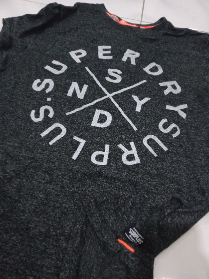 Superdry surplus baju tshirt ny japan brand, Men's Fashion, Activewear ...