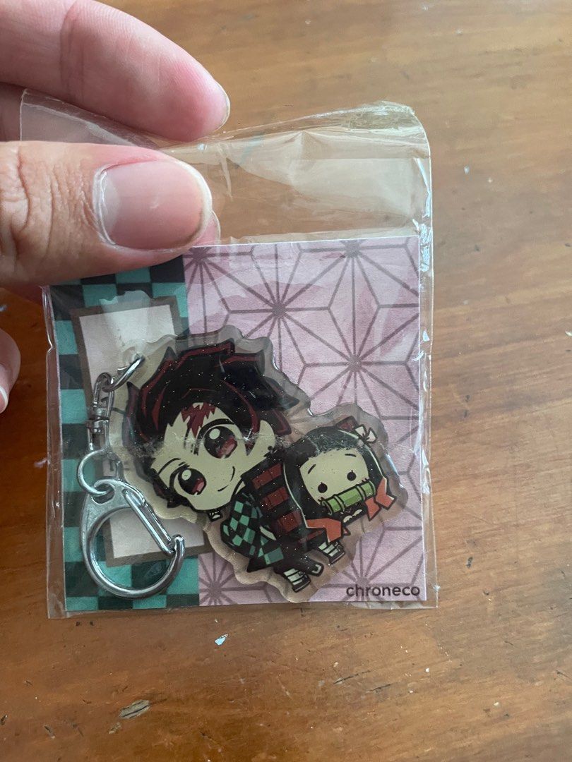 Tanjiro Keychain (Demon Slayer Anime), Hobbies & Toys, Toys & Games on ...