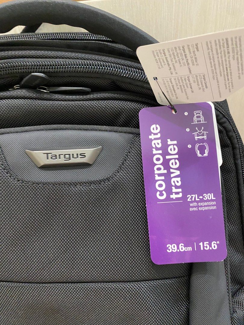 Targus corporate traveler backpack, Men's Fashion, Bags, Backpacks on ...