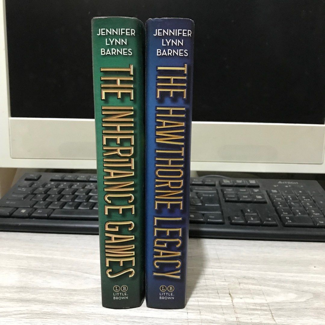 The Inheritance Games and The Hawthorne Legacy HB, Hobbies & Toys ...